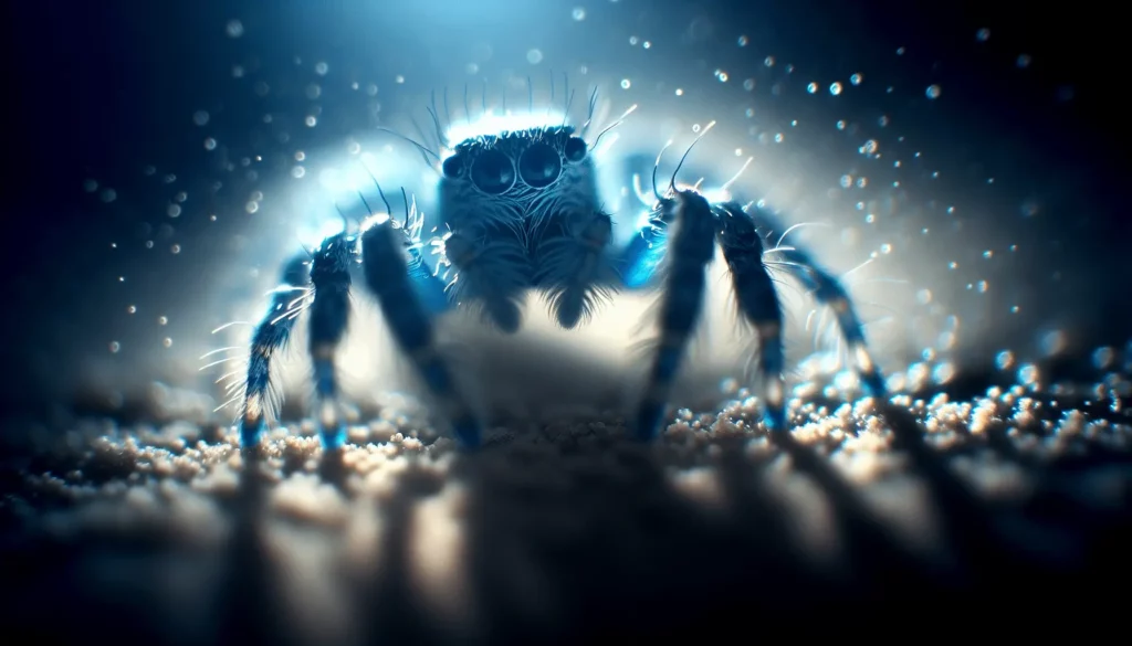 Sonhar com Aranha Azul? Descubra o Significado - saúde da vida